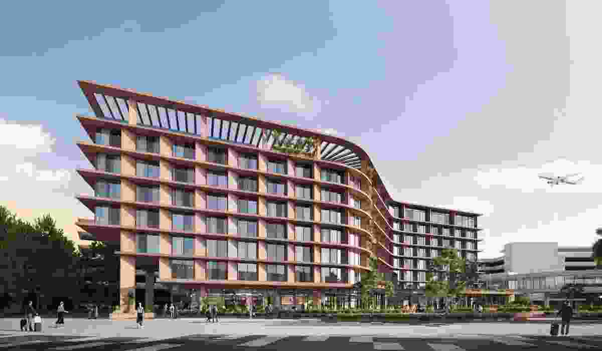 Perth Airport Central Hotel by DKO | ArchitectureAu