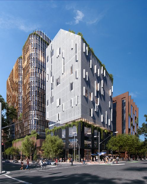 Updated designs for Crows Nest over-station development | ArchitectureAu
