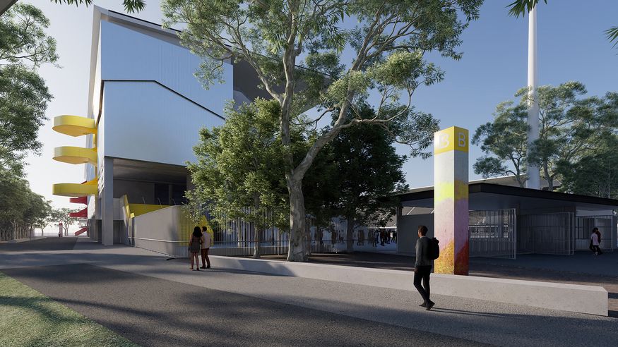 Construction commences on Penrith Stadium renewal | ArchitectureAu