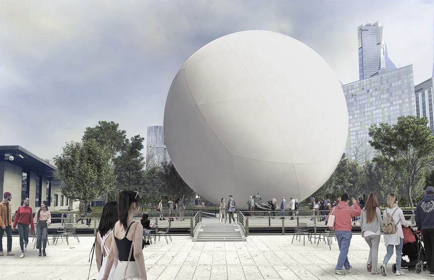 Giant balloon wins 2023 NGV Architecture Commission | ArchitectureAu
