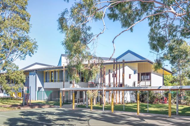 PTW Architects’ colourful Penrith Public School completed | ArchitectureAu