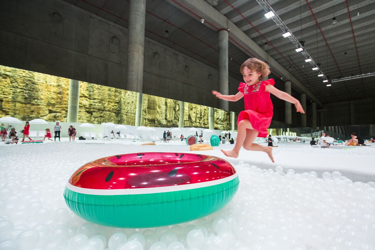 Architect-designed giant ball pit comes to Australia | ArchitectureAu