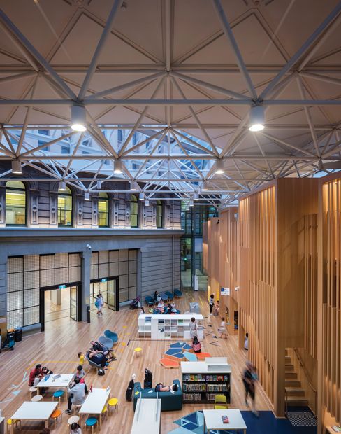 Architectural tapestry: State Library of Victoria Vision 2020 ...