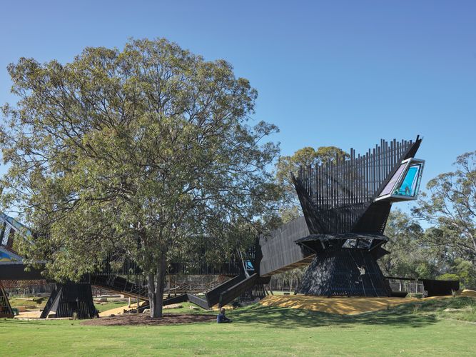 Bradbury Park Play Scape by Alcorn Middleton | ArchitectureAu