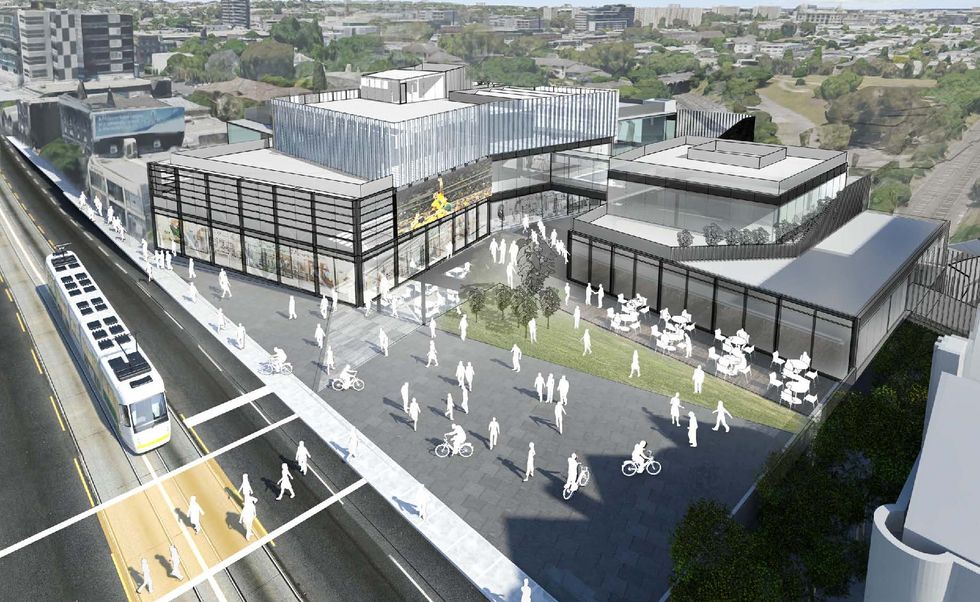 Proposed mixed-use complex to colonize railway airspace | ArchitectureAU