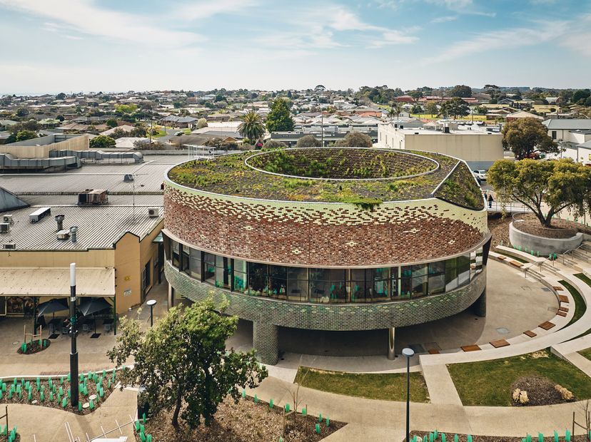 Boronggook Drysdale Library by Antarctica and Architecture Associates ...