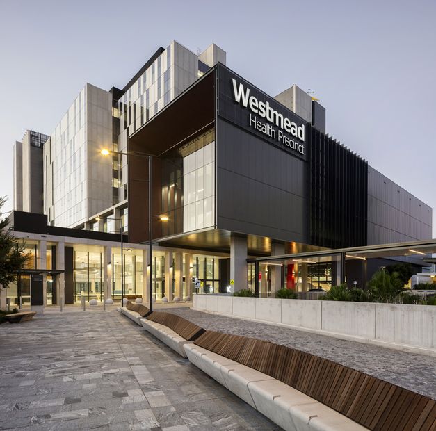 Major hospital building completed in western Sydney | ArchitectureAu