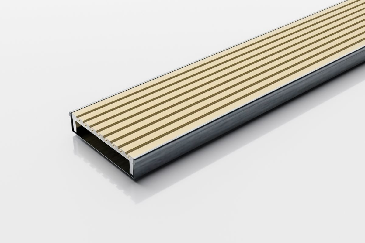 65 mm wide Wave Grate from Stormtech | ArchitectureAu