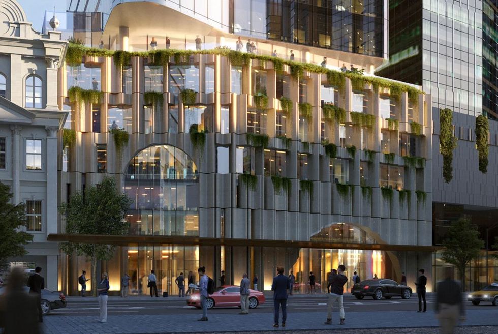 ‘Sculpted’ Brisbane tower to be created from 70s shell | ArchitectureAu