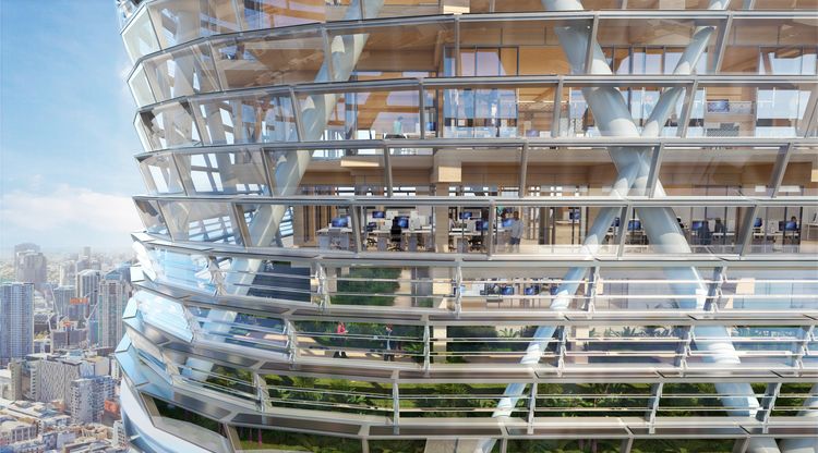 New vision of Shop Architects and BVN's Atlassian HQ | ArchitectureAu