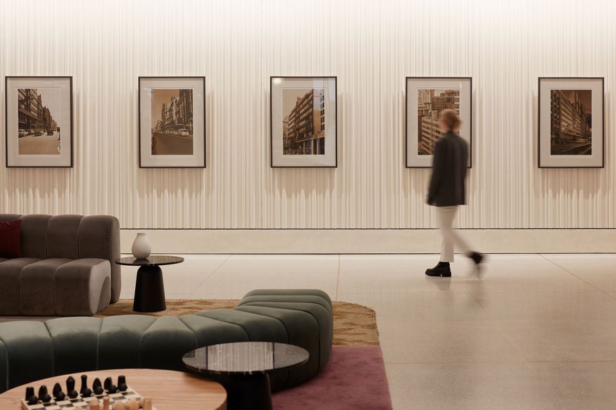 155 Clarence Street lobby by Group GSA | ArchitectureAu