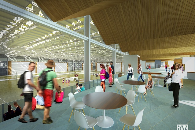 BVN designs Queensland State Netball Centre | ArchitectureAU