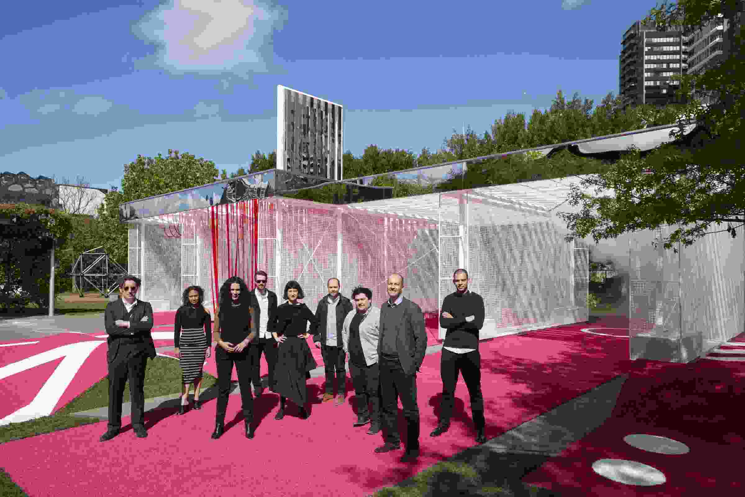 ‘Dreamlike’ carwash-inspired pavilion opens at NGV | ArchitectureAu