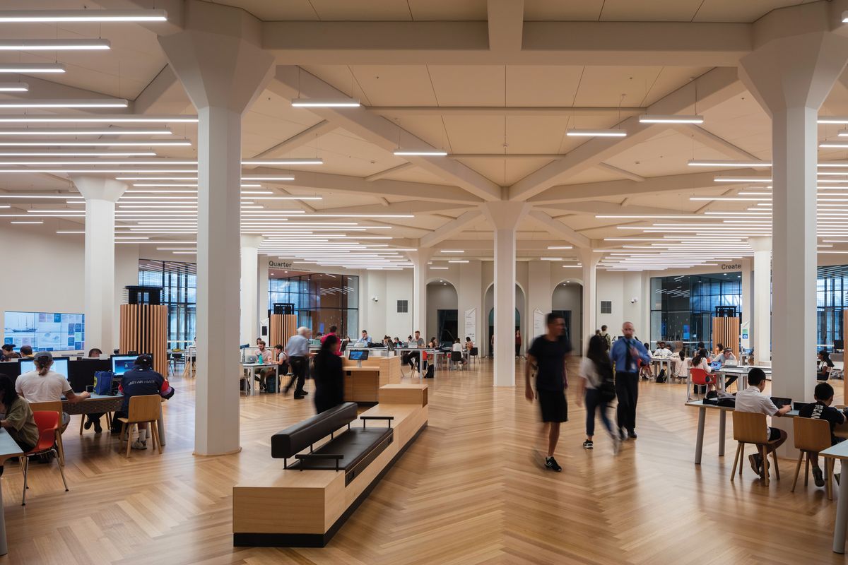 Architectural tapestry: State Library of Victoria Vision 2020 ...