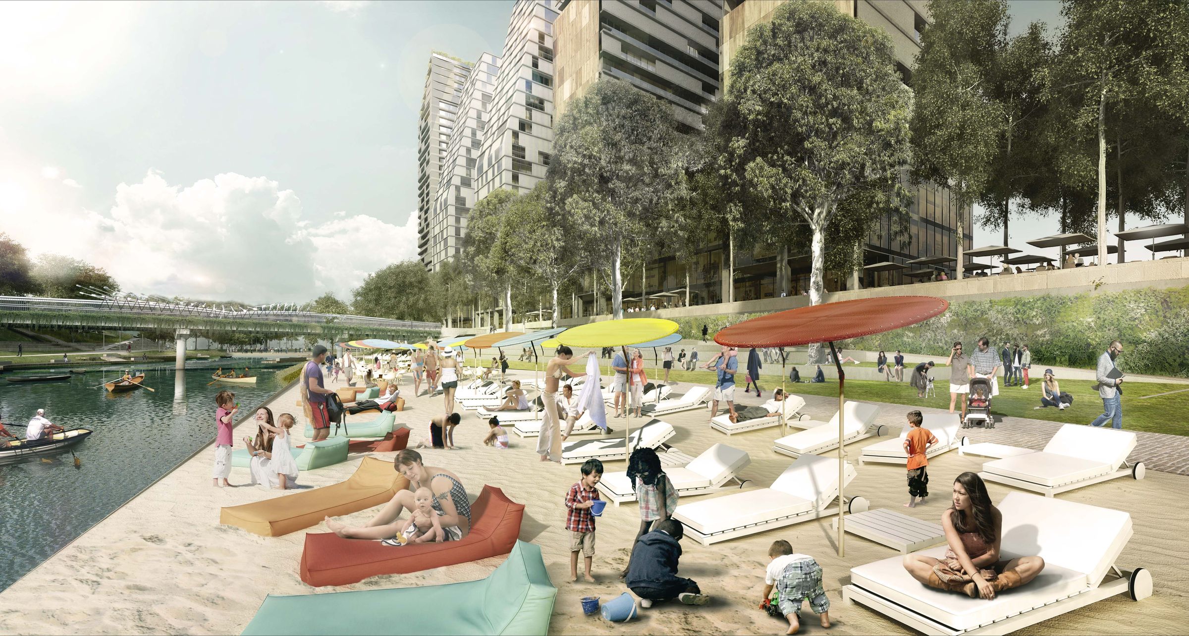 Parramatta riverfront: $200m reimagination | ArchitectureAu