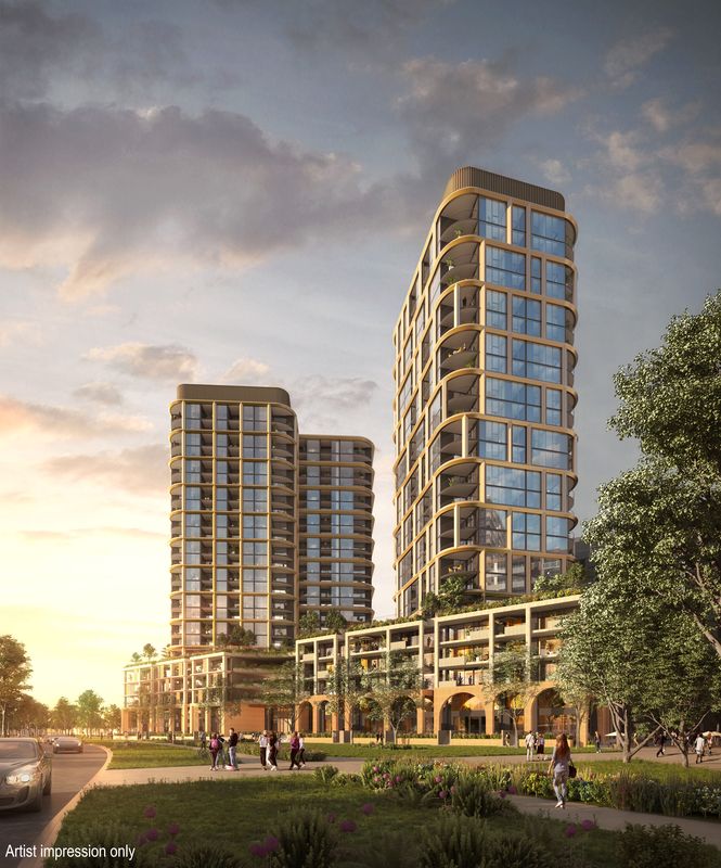 Dual build-to-rent towers proposed for Brisbane’s Hamilton | ArchitectureAu
