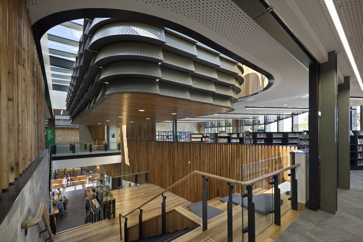 Ivanhoe Library and Cultural Hub by Croxon Ramsay | ArchitectureAu