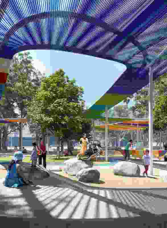 Colourful pavilion to invigorate Western Sydney community | ArchitectureAu