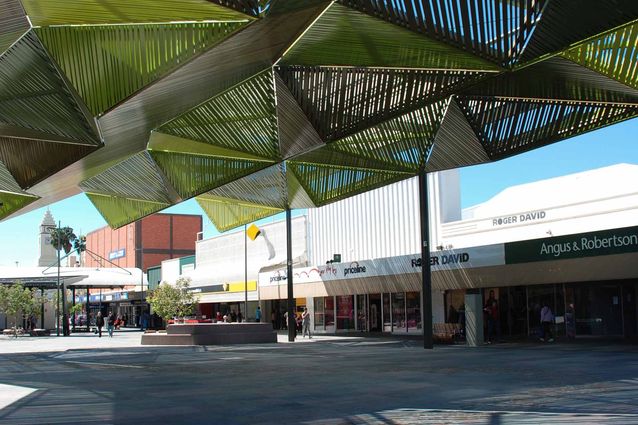 Langtree Mall pavilion | ArchitectureAu