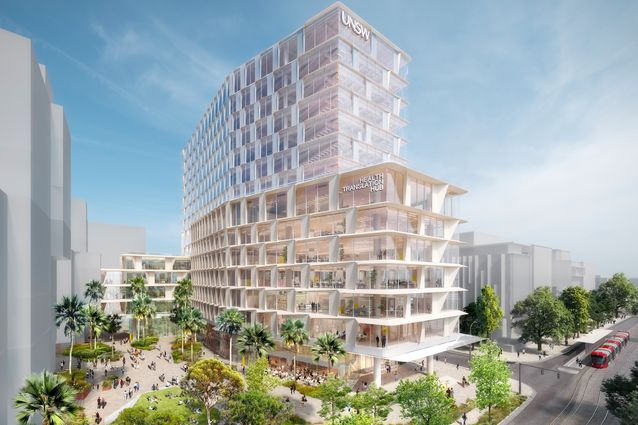 Major health hub proposed in Sydney | ArchitectureAu