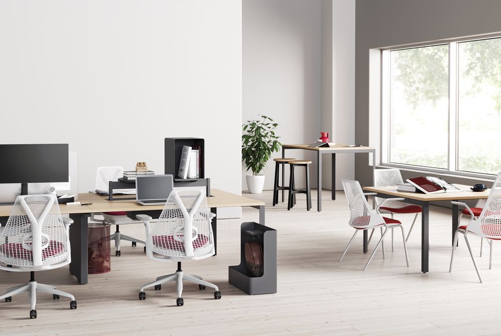 Herman Miller's five-in-one flexible workstation | ArchitectureAu