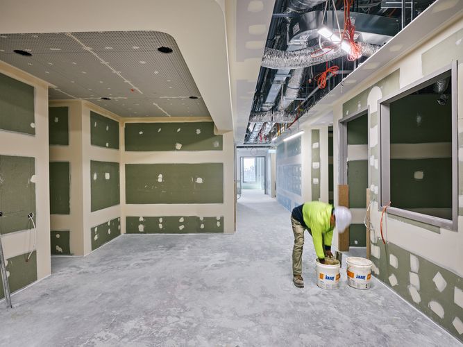 MultiStop ONE plasterboard from Knauf | ArchitectureAu