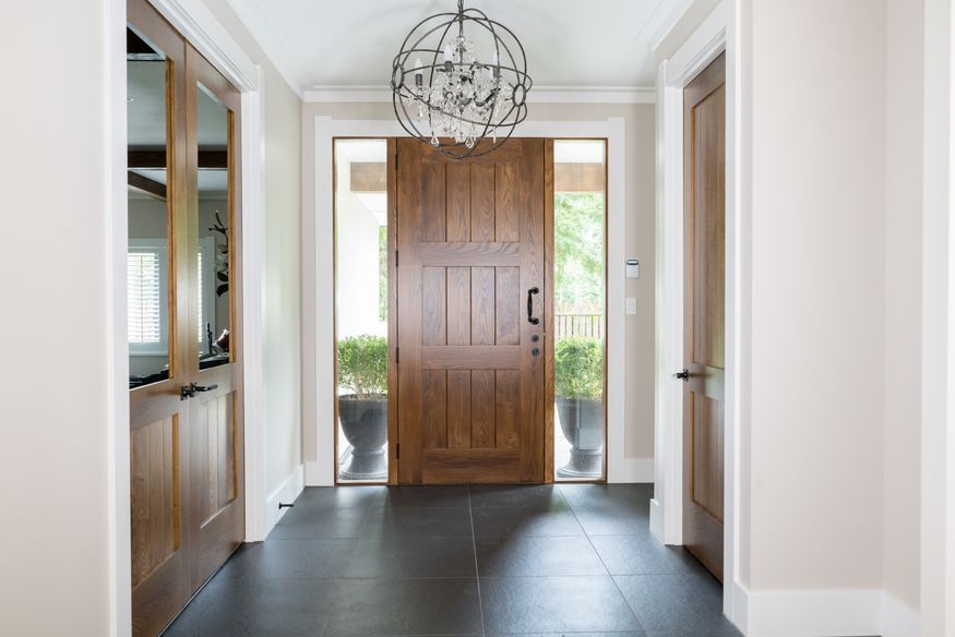BAL29-compliant timber doors by Parkwood Doors | ArchitectureAu