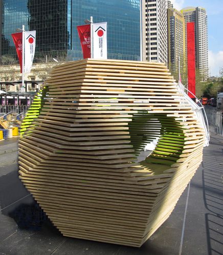 LAVA's origami cave emergency shelter | ArchitectureAu