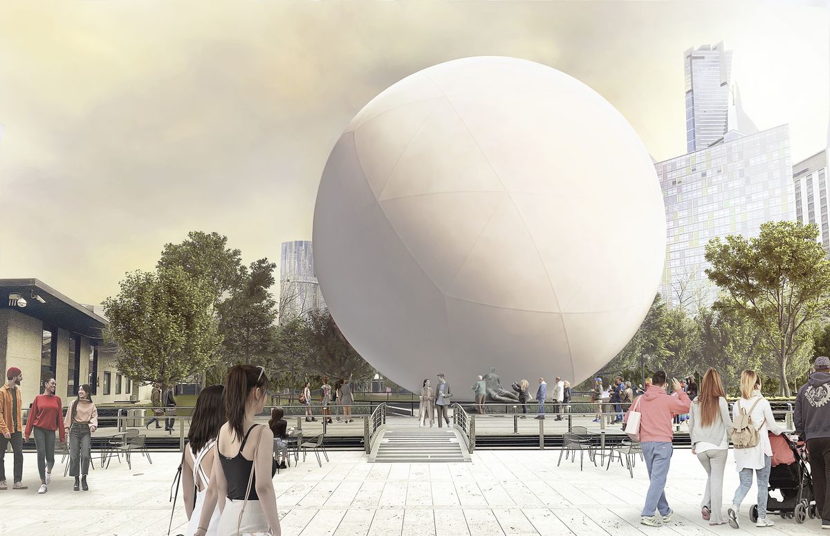 Giant balloon wins 2023 NGV Architecture Commission | ArchitectureAu