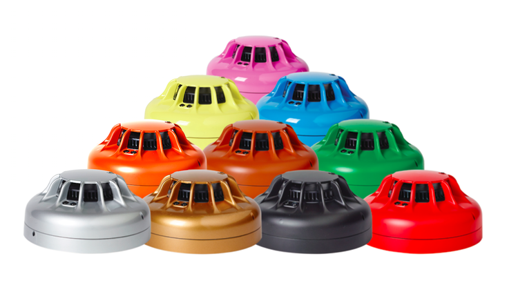 Custom-colour fire detectors | ArchitectureAu