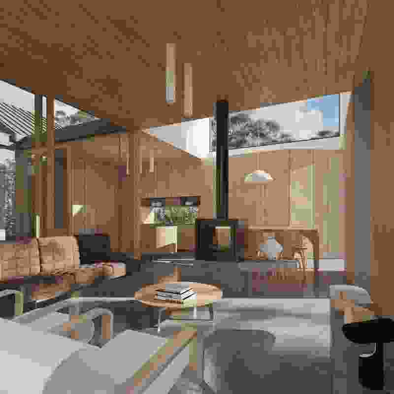 Blue Mountains House by Christopher Polly Architect | ArchitectureAu