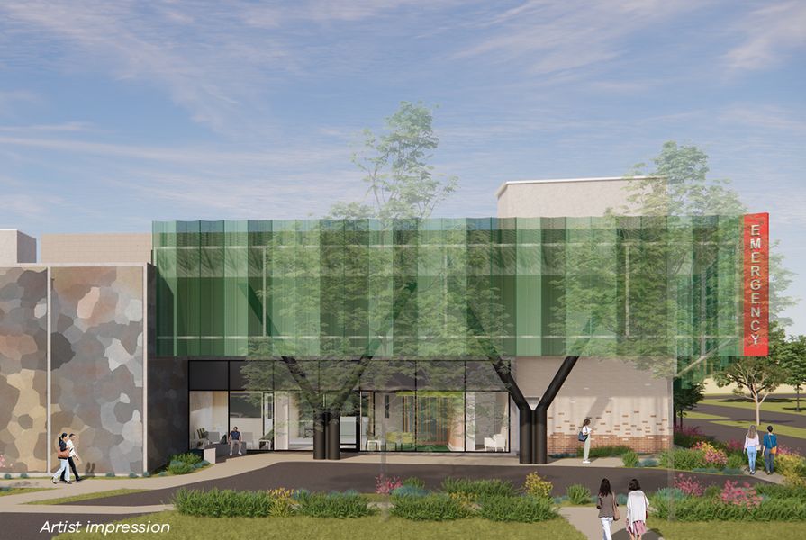 Designs released for Victorian hospital revamp | ArchitectureAu