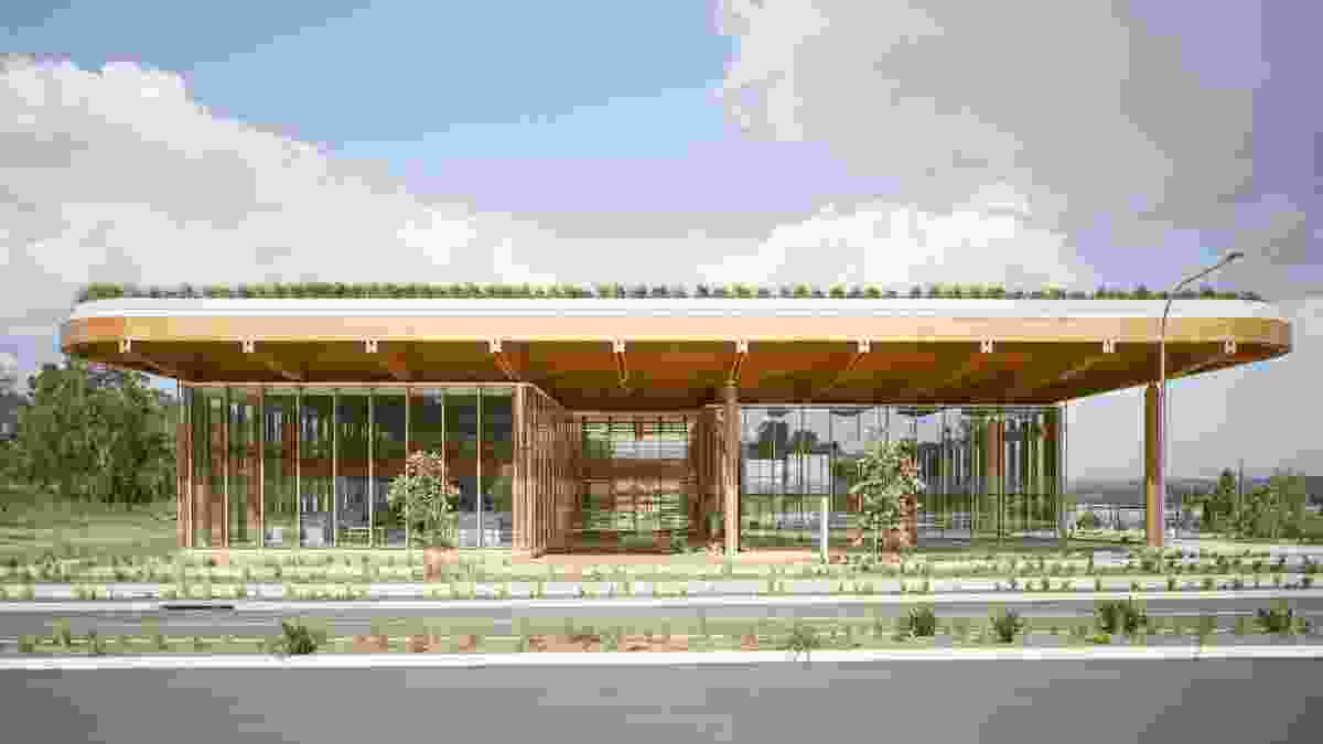 Bradfield City Centre's first building rises | ArchitectureAu