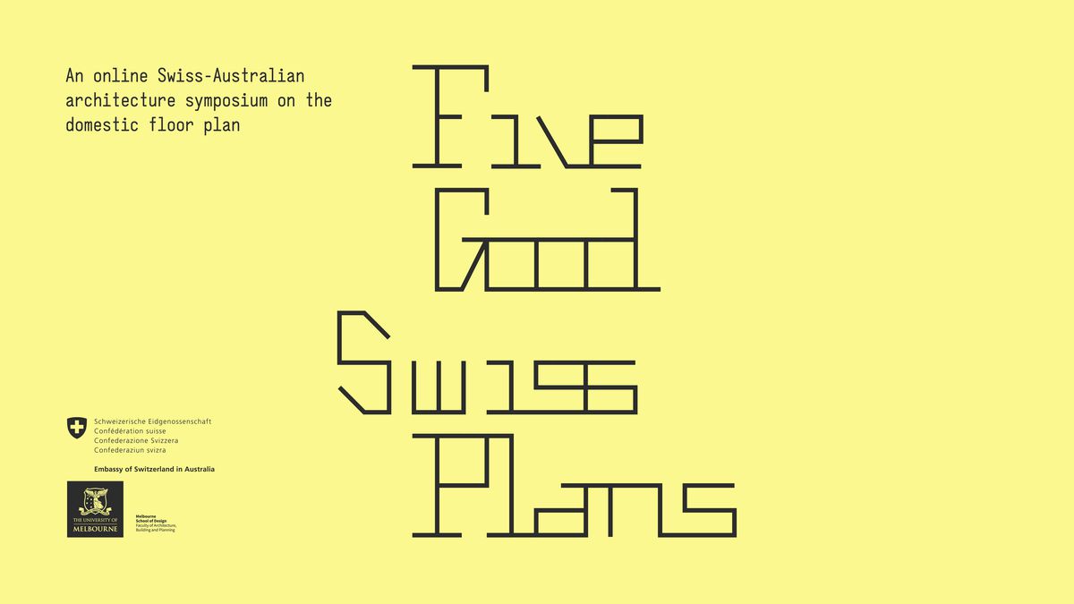 Five Good Swiss Plans | ArchitectureAu