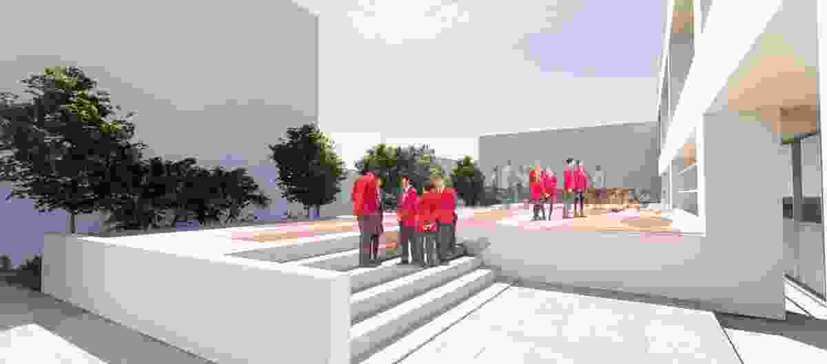 Perth office block to become vertical school | ArchitectureAu