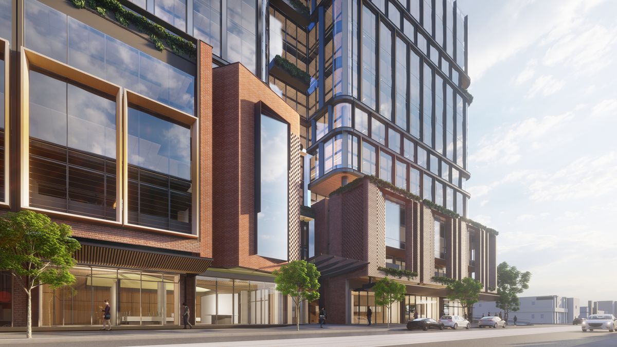 Construction begins on Australia Post HQ | ArchitectureAu