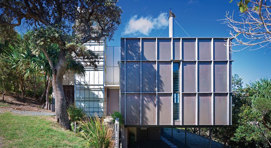 Robert Riddel, Geoff Cook and David Gole of Riddel Architecture ...