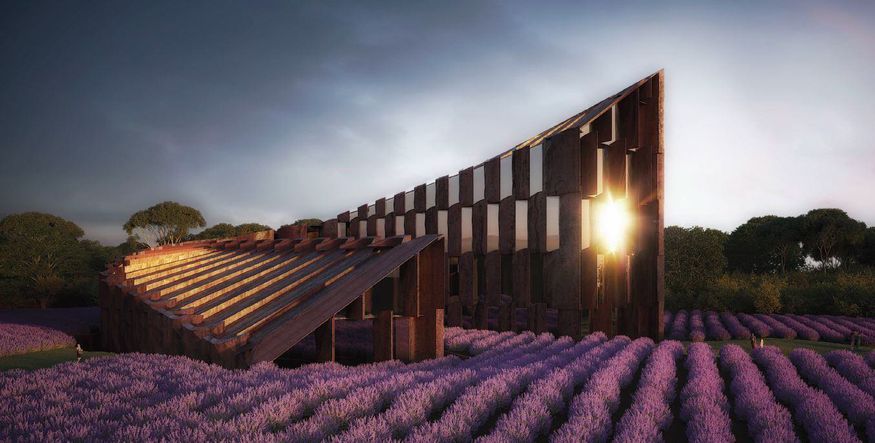 Hotel among lavender fields proposed for Victoria's Yarra Valley ...