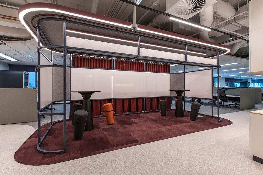 Global Tech Giant Workplace by Greenbox Architecture | ArchitectureAu