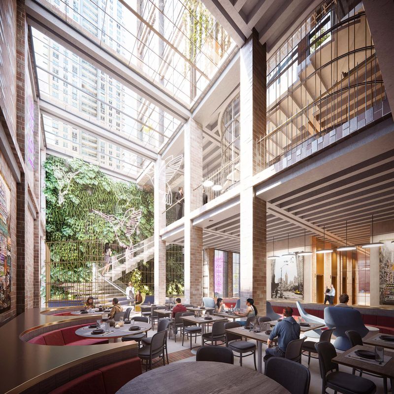 Crone's recycled-brick design wins hotel tower competition | ArchitectureAu