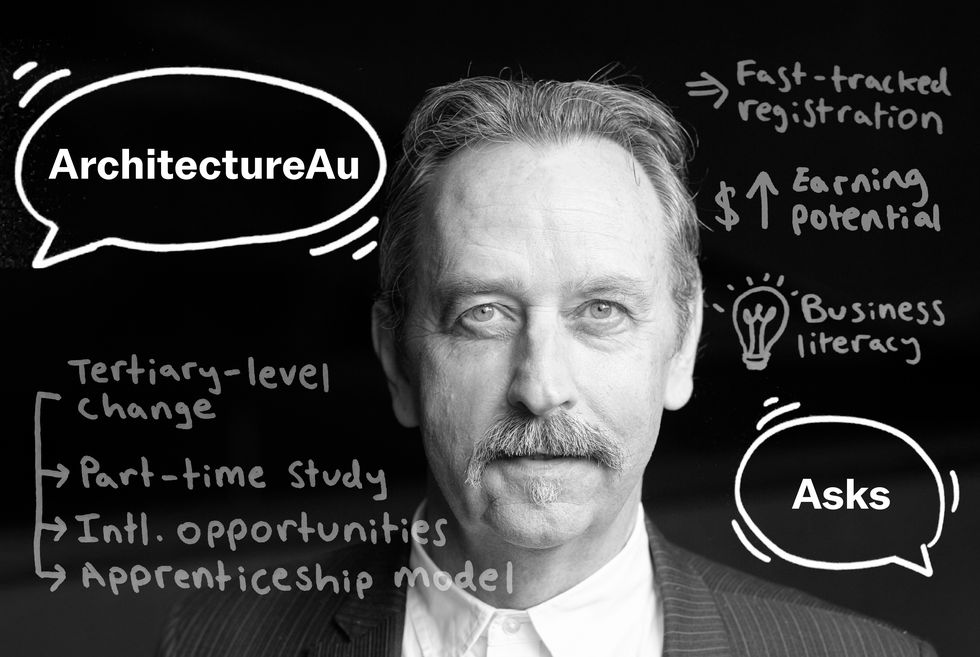 Donald Bates on how to shake-up architectural education | ArchitectureAu