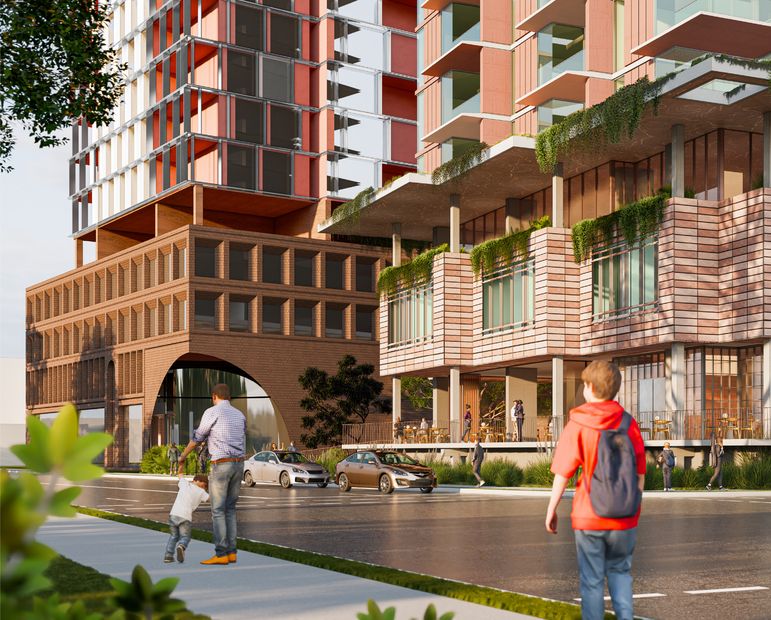 Revised designs for Parramatta build-to-rent tower | ArchitectureAu