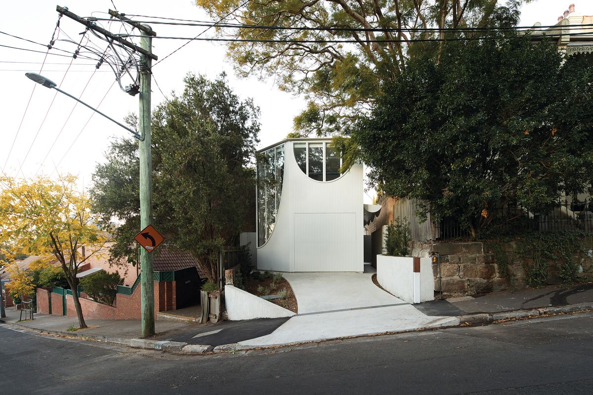 Elastic geometry: Glebe House | ArchitectureAu