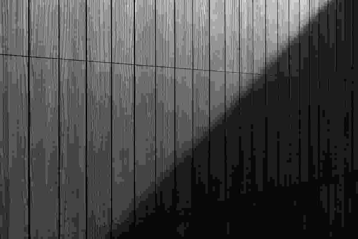 Vulcan Cladding dark timber weatherboards from Abodo Wood | ArchitectureAu