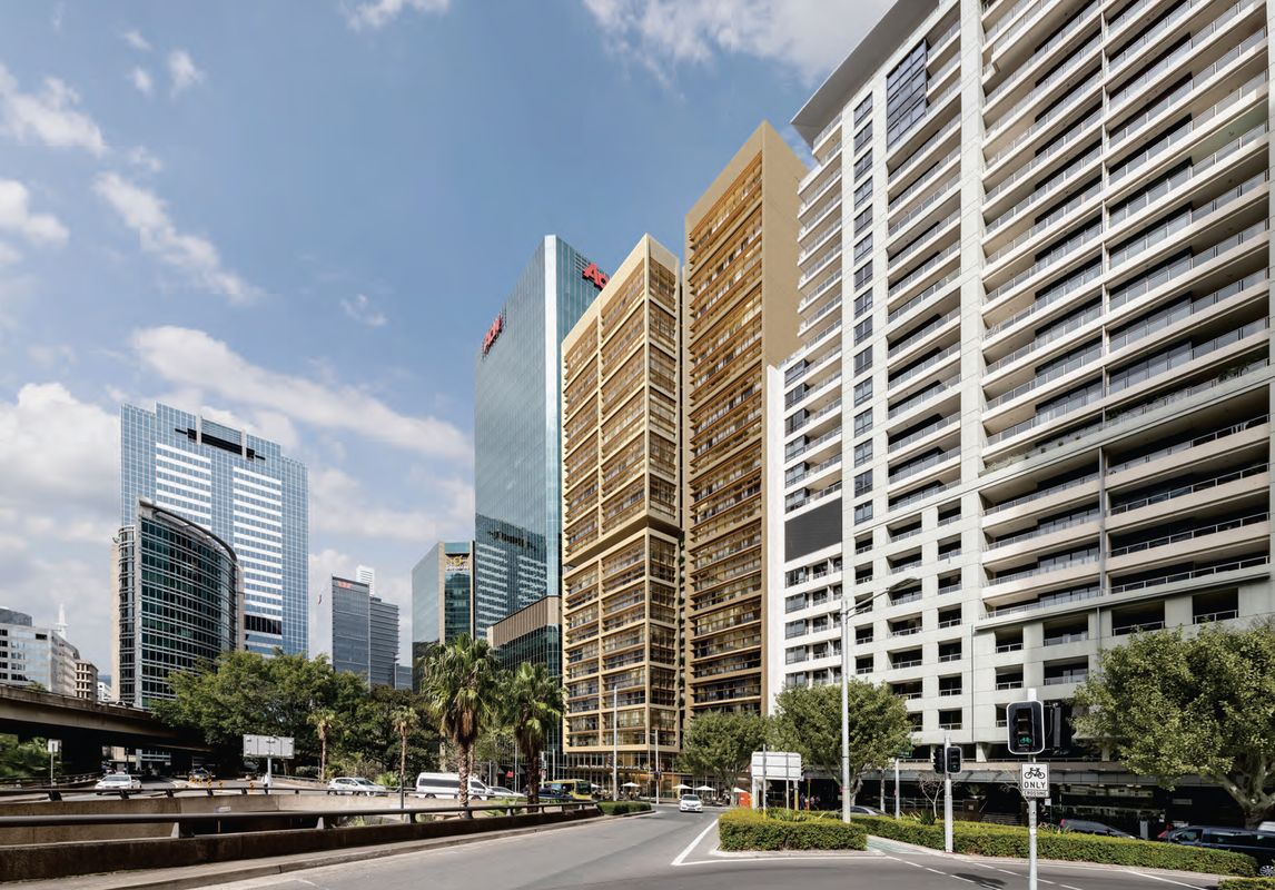 Two towers ‘formed with golden proportions’ | ArchitectureAu