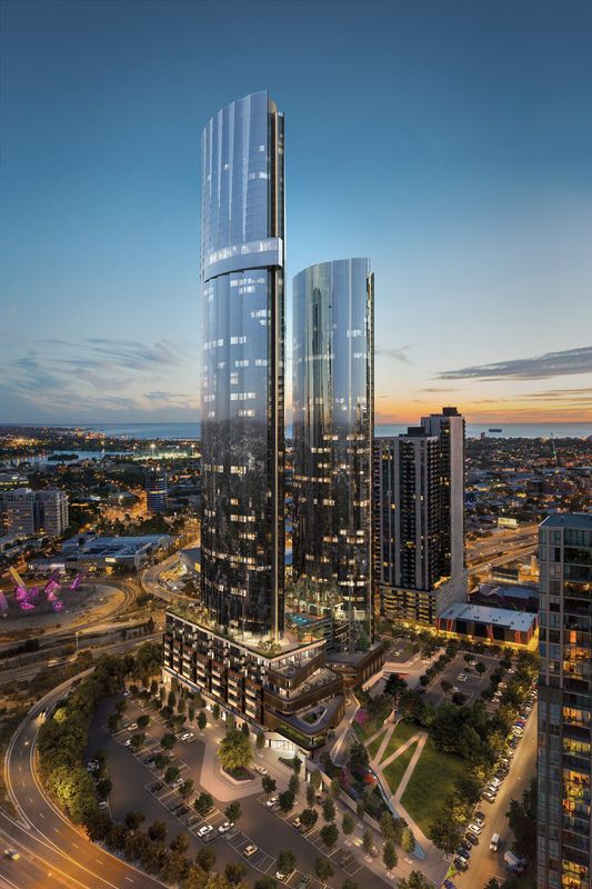 Cox Architecture’s Melbourne Square towers unveiled | ArchitectureAu