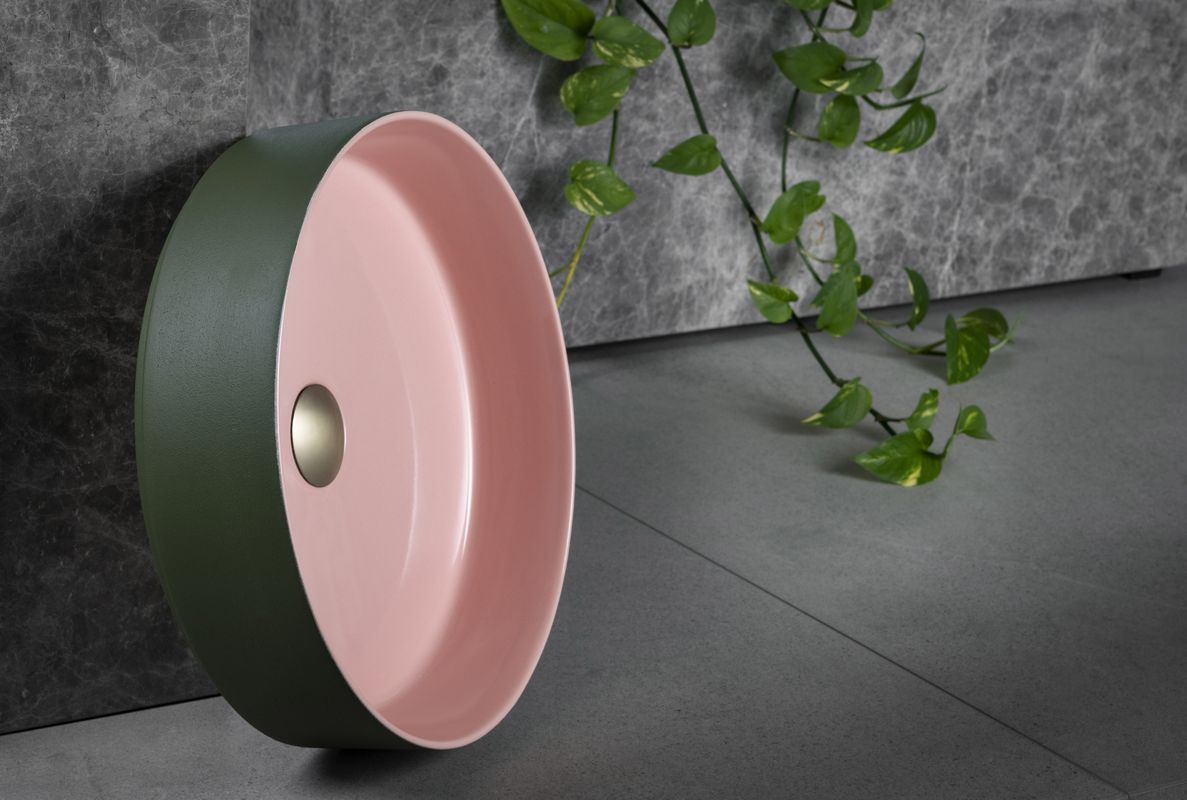 Terzofoco handmade bathroom basins by Oliveri | ArchitectureAu