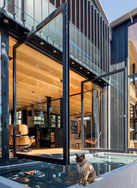A bach of gables: The Boatsheds | ArchitectureAu