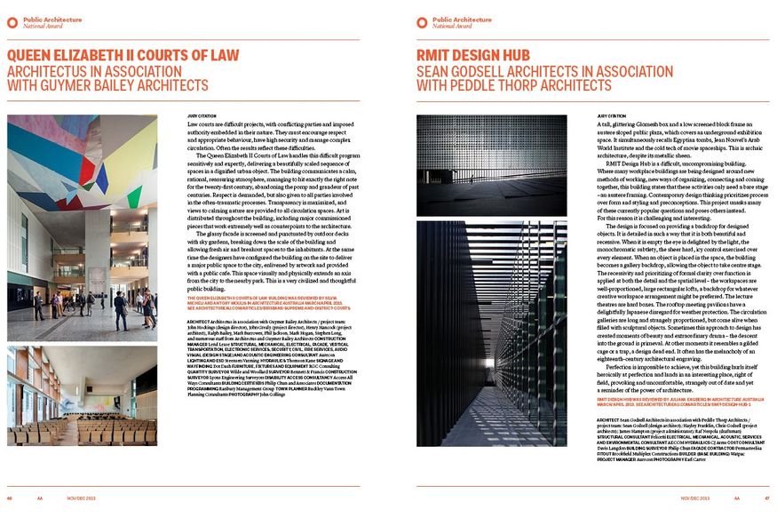 AA November/December 2013 preview | ArchitectureAu