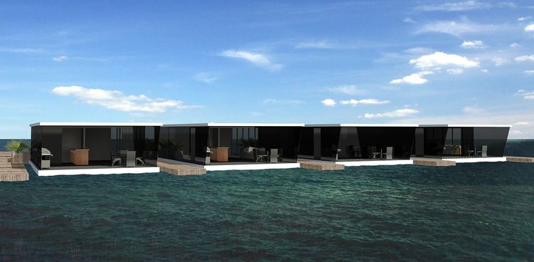 Student designs floating 'apartments' | ArchitectureAu